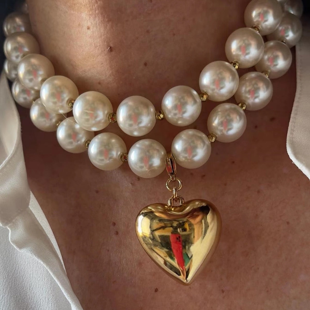 Collier HEART GANG – drôle d'oiseau